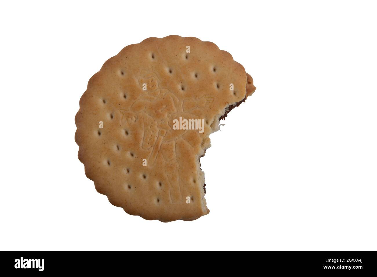 De Beukelaer Prinzenrolle Keks mit Schokolade zwischen den Scheiben ...