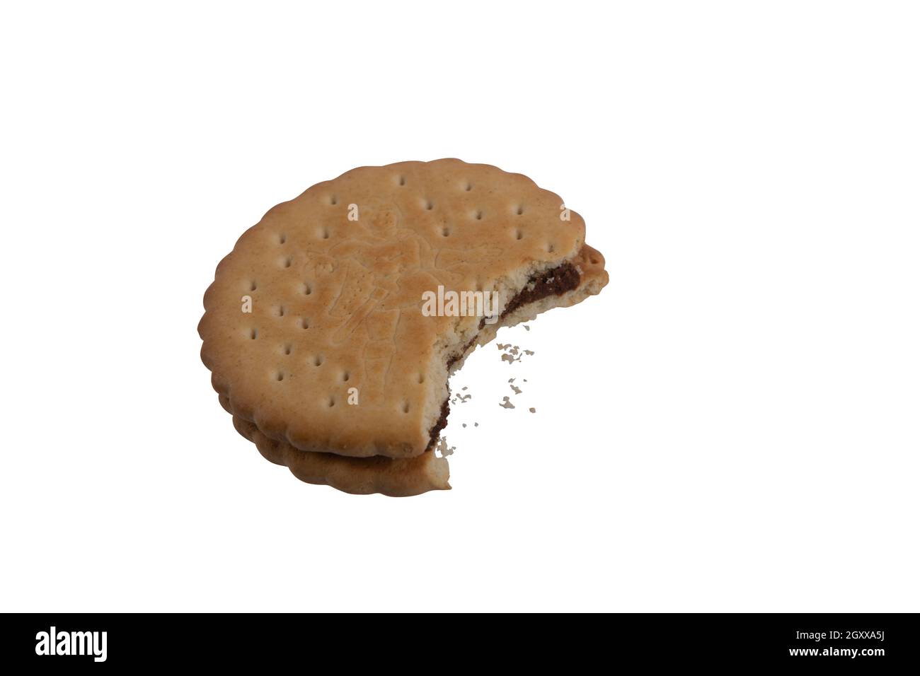 De Beukelaer Prinzenrolle Keks mit Schokolade zwischen den Scheiben ...