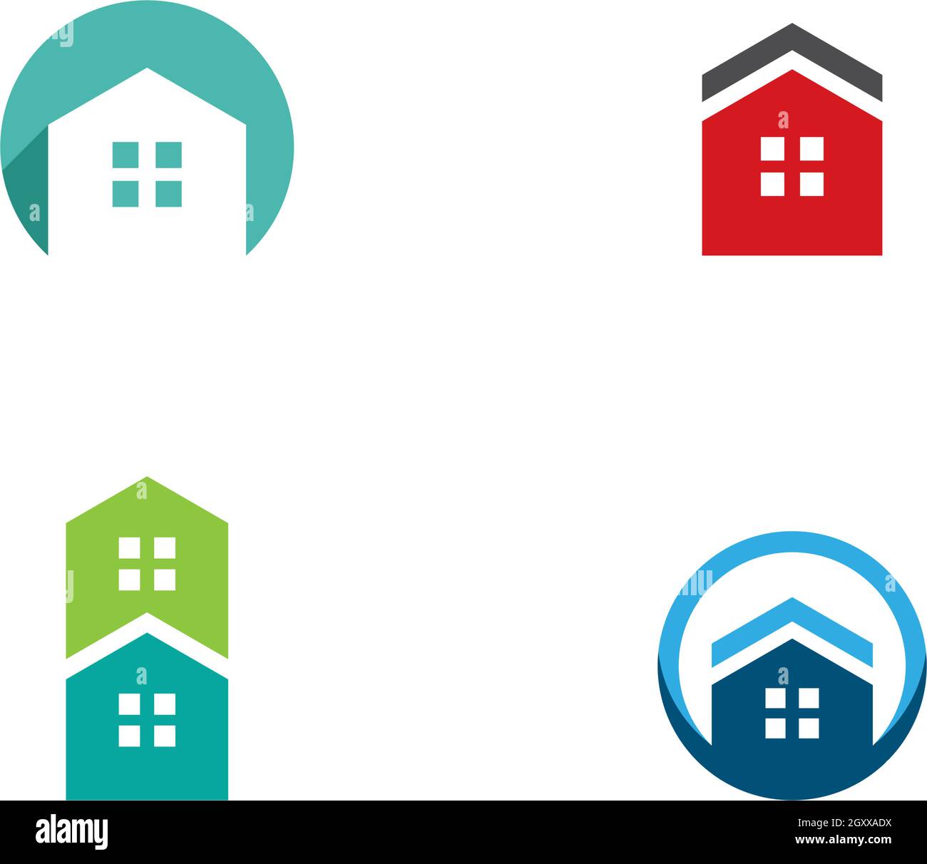 Real Estate , Property and Construction Logo design for business ...