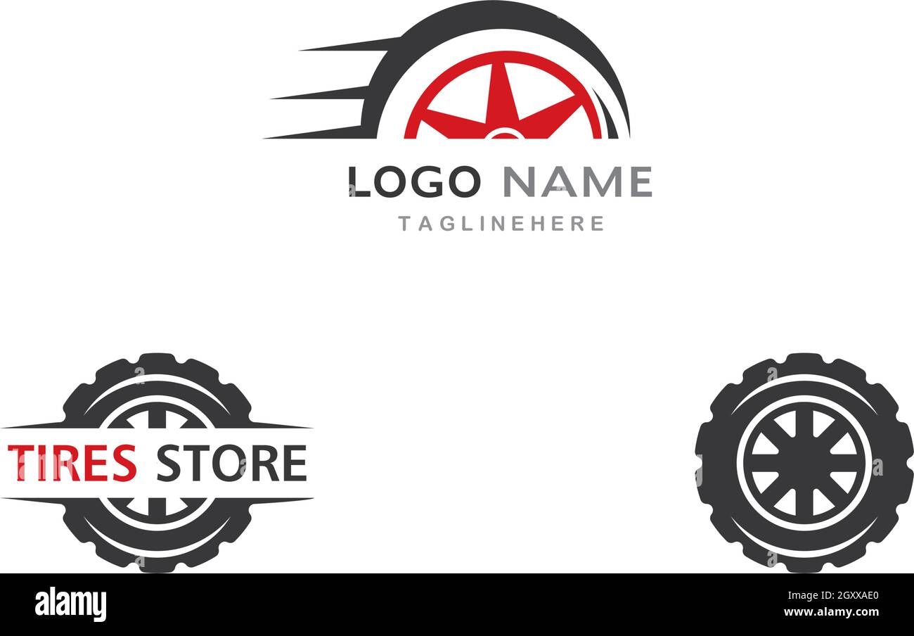 Tires logo vector template Stock Vector Image & Art - Alamy