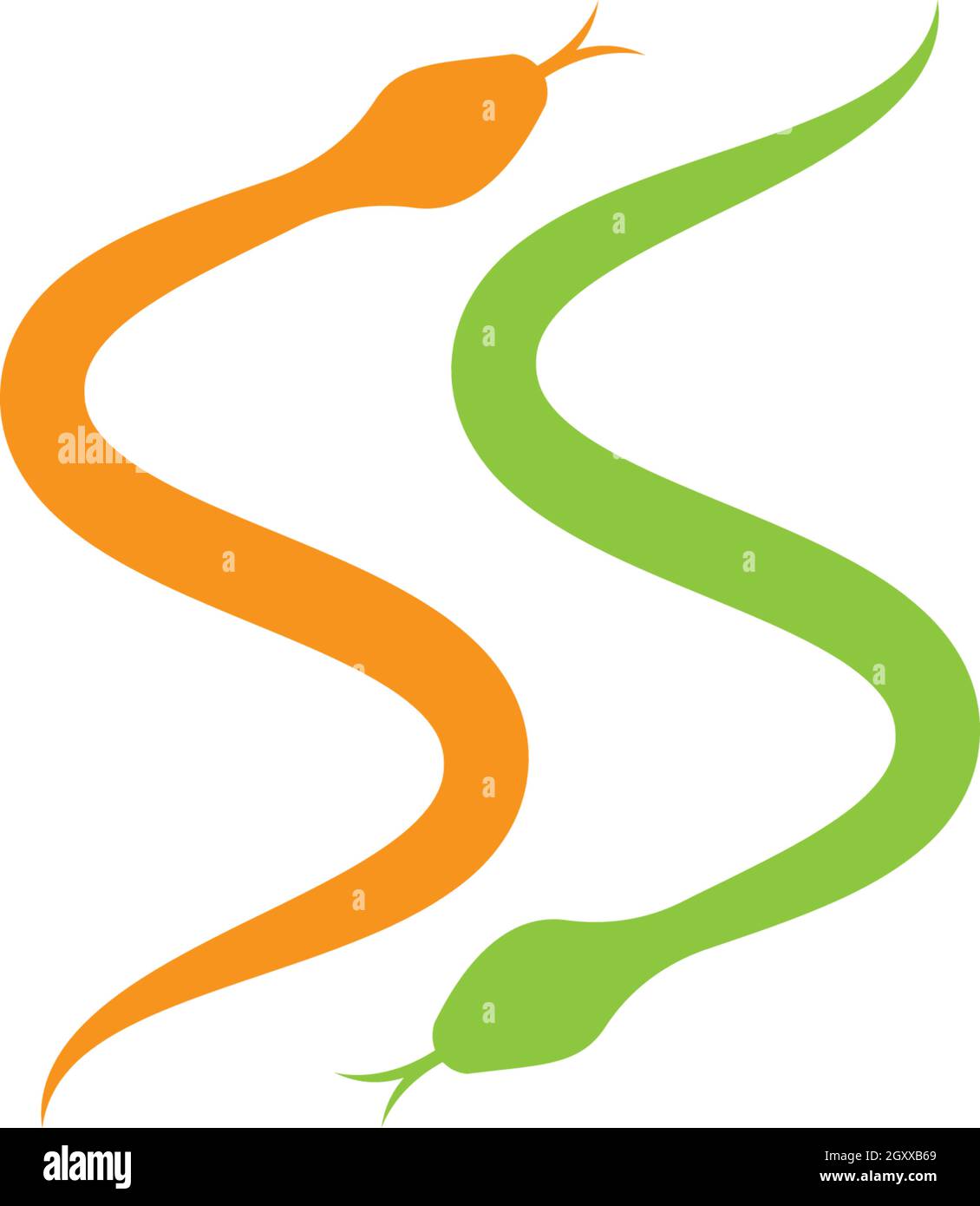 Snake logo vector template Stock Vector Image & Art - Alamy