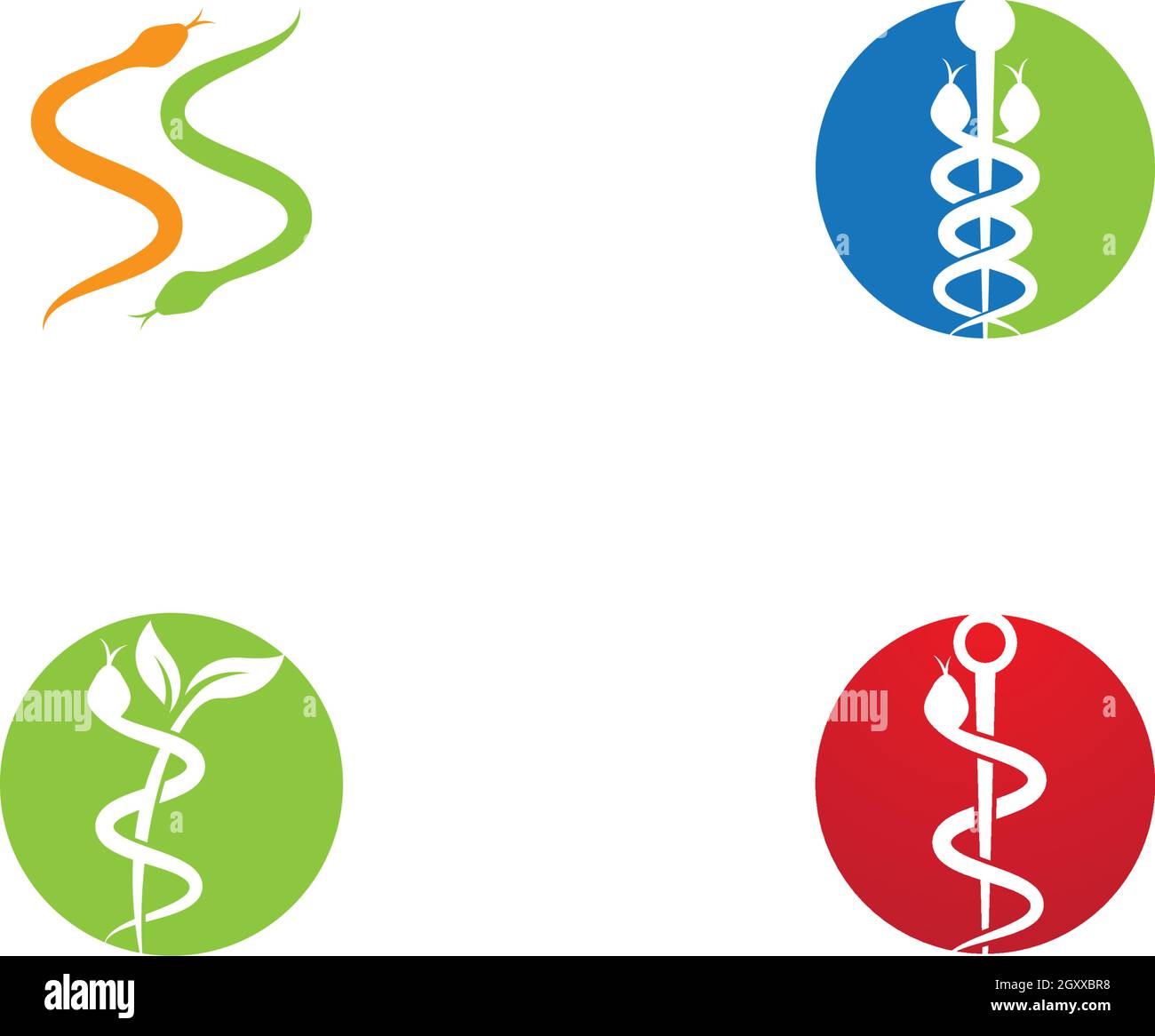 Snake logo vector template Stock Vector Image & Art - Alamy