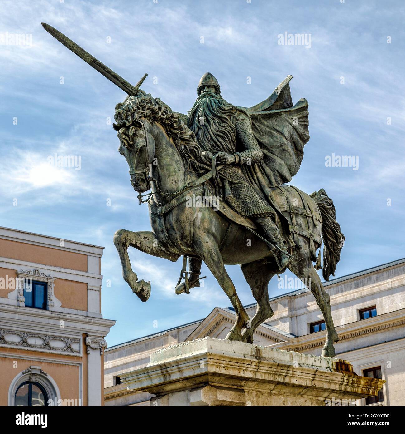 History of the statue of el cid hi-res stock photography and images - Alamy