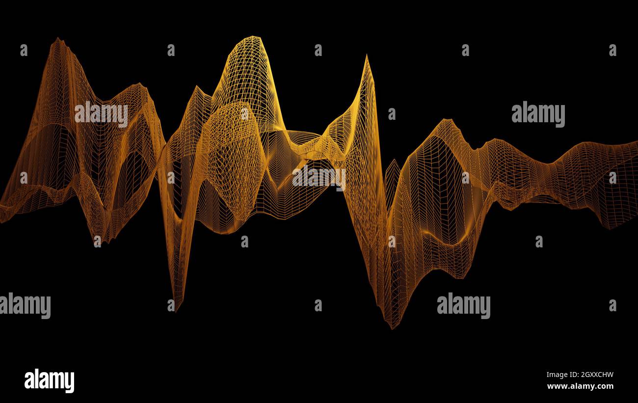Orange black abstract background wave hi-res stock photography and ...