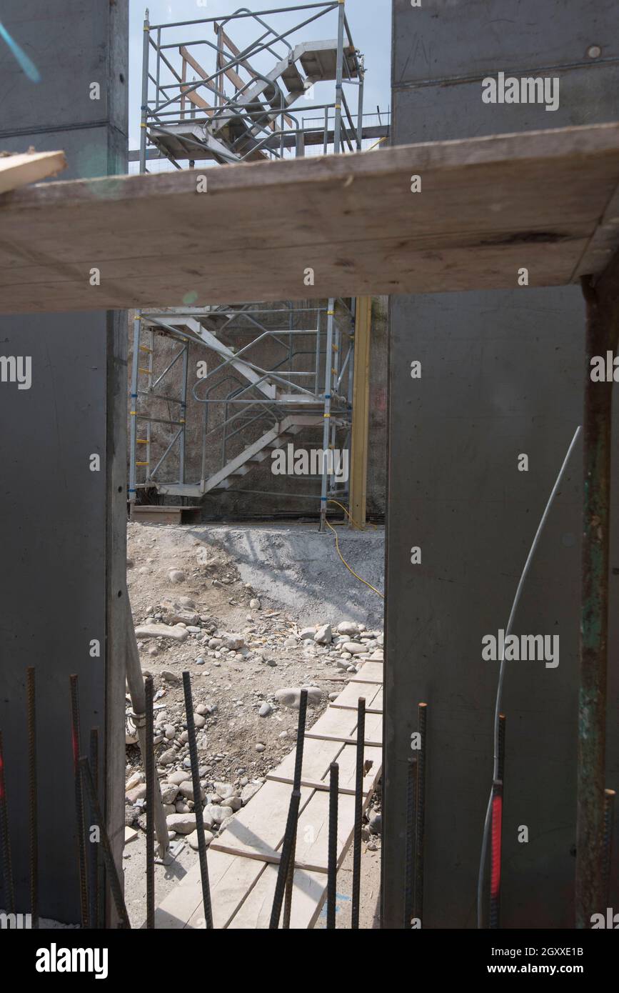 the concrete formwork in the construction industry and building ...