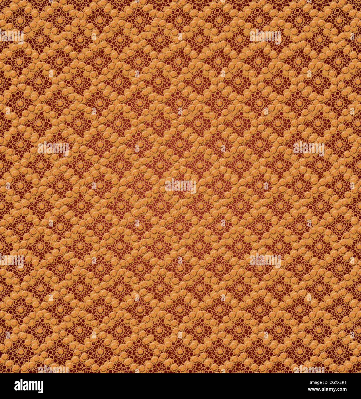 luxury wallpapers with many golden abstract patterns. Texture with ...