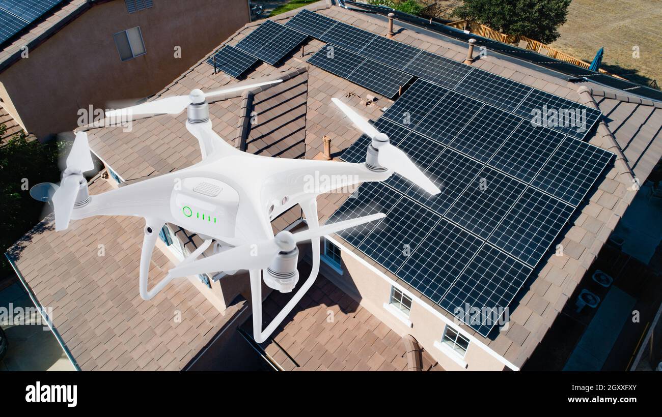 Large uav flying hi-res stock photography and images - Alamy