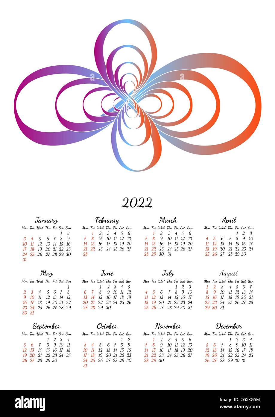 Infinite L 2022 Calendar