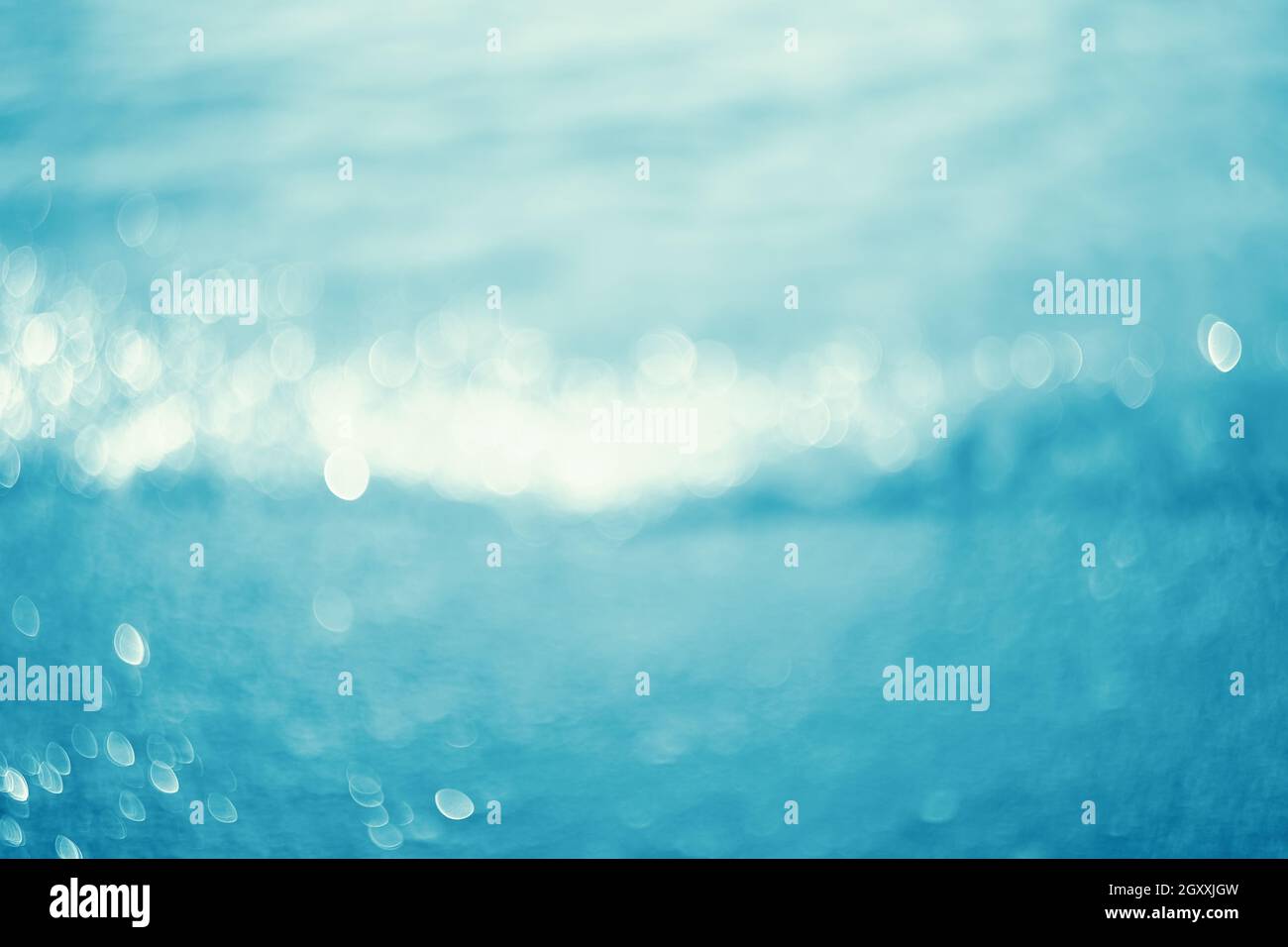 Lights on sea background.Waves.Underwater.Vintage style Stock Photo - Alamy