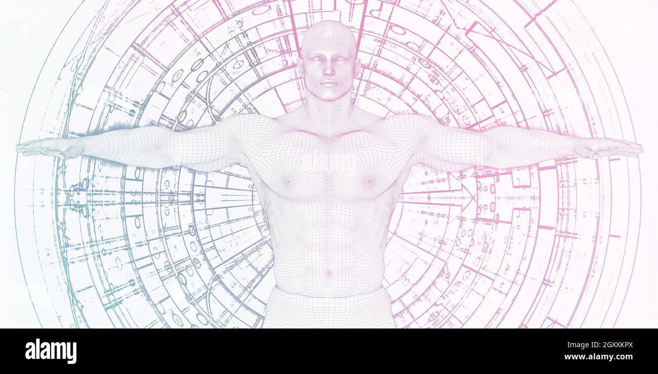 Medical Science With Modern Technology As Art Stock Photo - Alamy