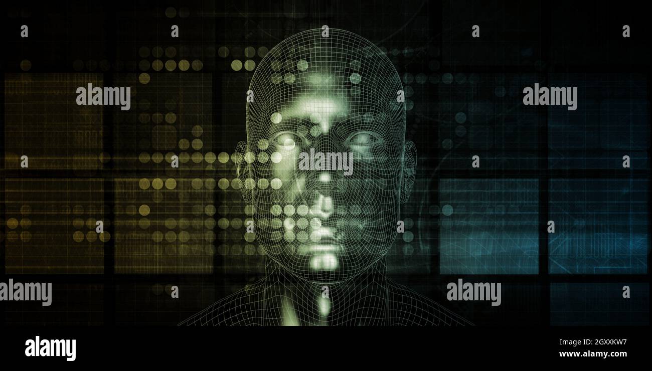 Medical Science Futuristic Technology as a Art Stock Photo - Alamy