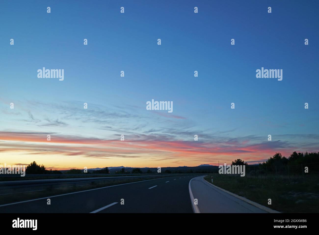 Windshield view national park hi-res stock photography and images - Alamy