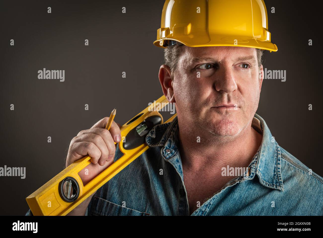 Serious contractor hi-res stock photography and images - Alamy