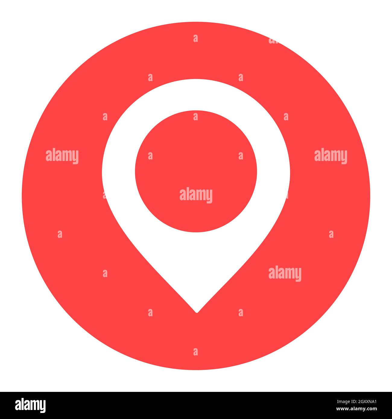 Pin map vector white glyph icon. Map pointer. Map markers. E-commerce ...