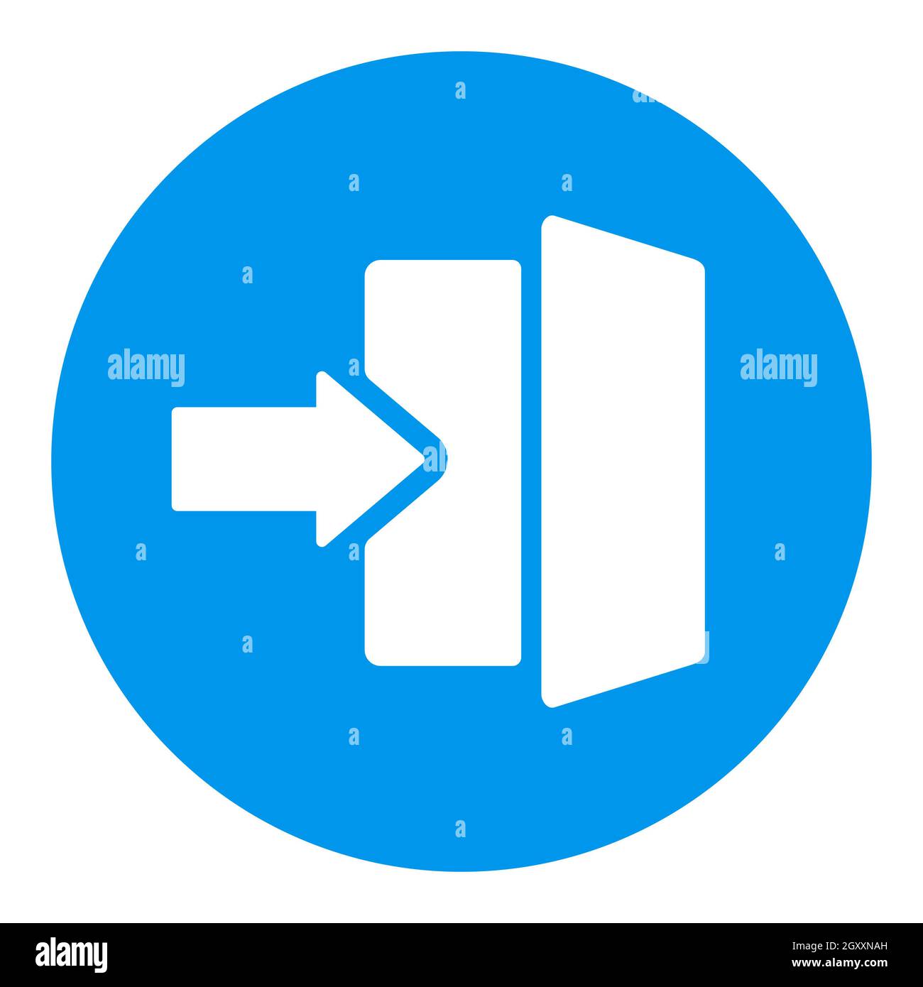 Login white glyph icon in trendy flat style. E-commerce sign. Graph ...