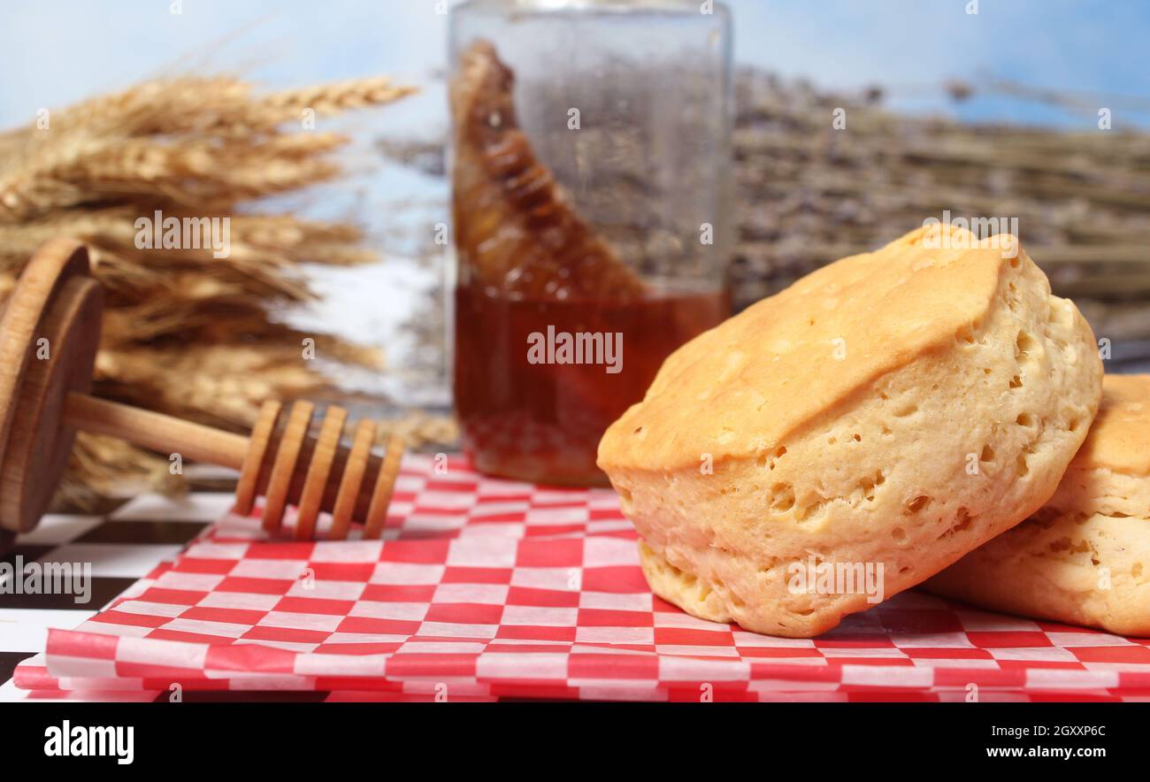 Whole grain biscuits close hi-res stock photography and images - Alamy