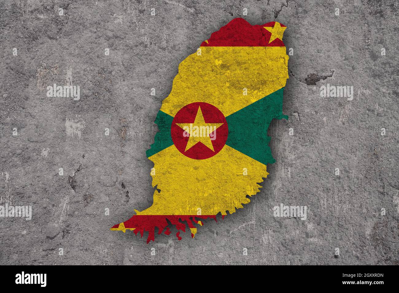 Old map of grenada hi-res stock photography and images - Alamy