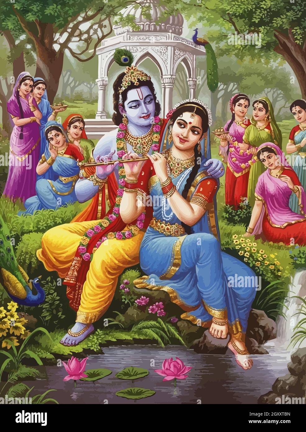 god Saraswati spiritual play veena holy culture music hinduism ...