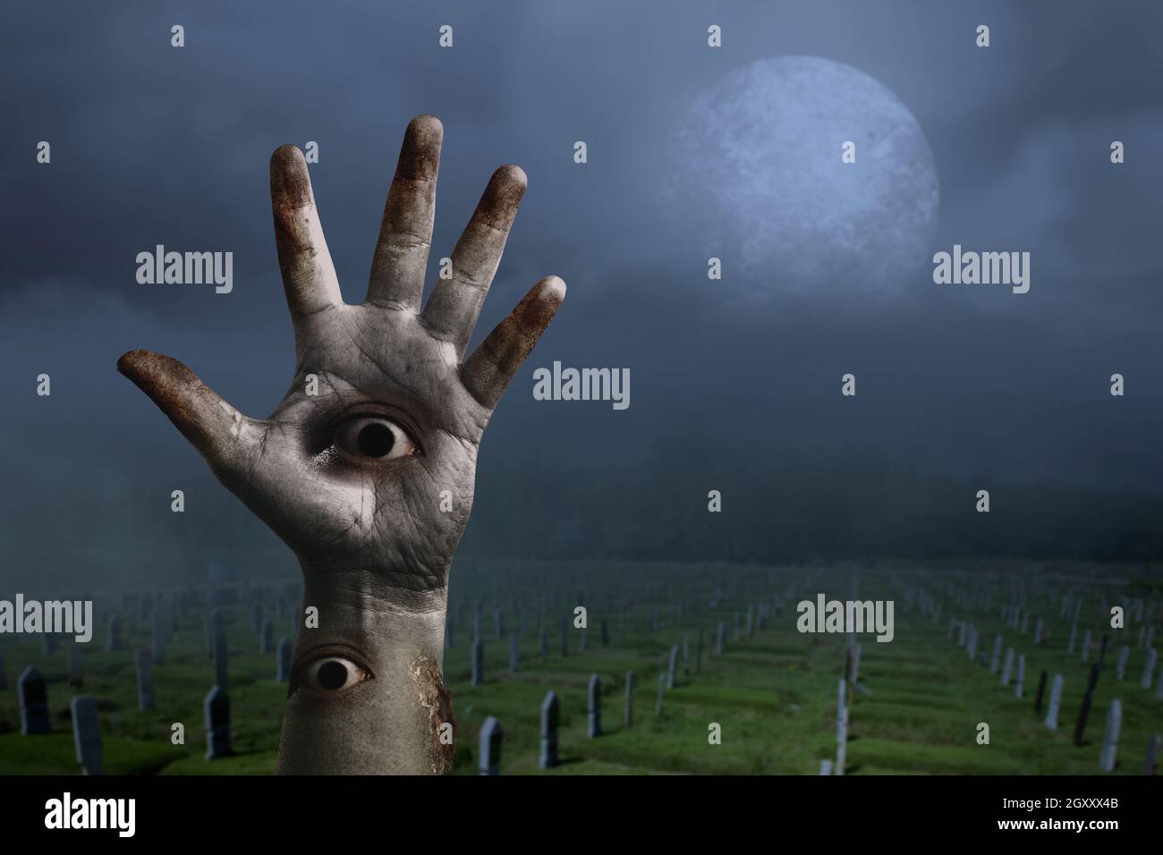 Zombie Hand Graveyard