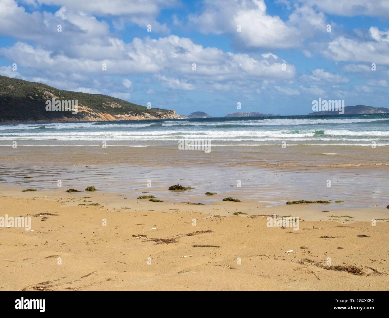 Oberon Point photographed from the Oberon Bay Beach - Wilsons ...