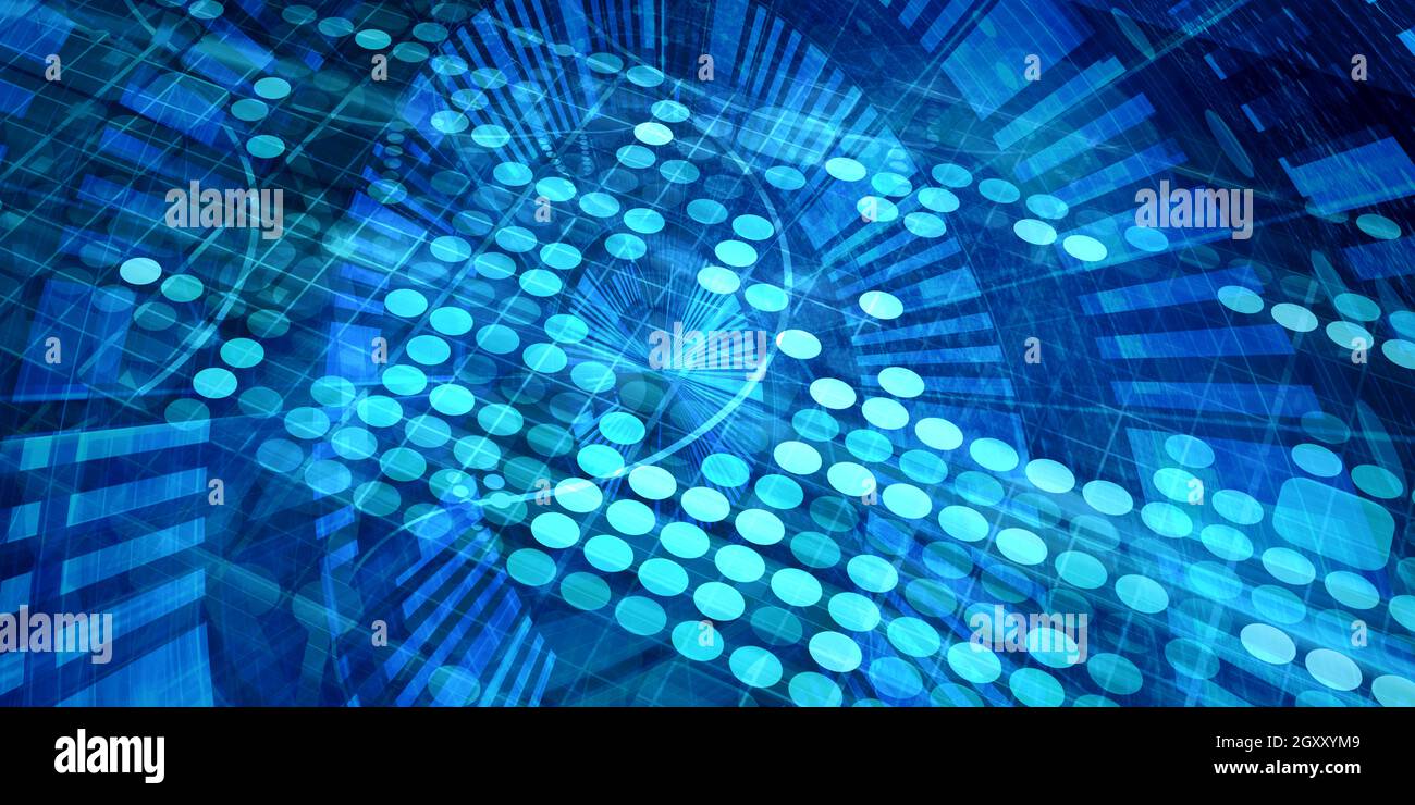 Futuristic Technology and Science as a Pattern Background Stock Photo ...