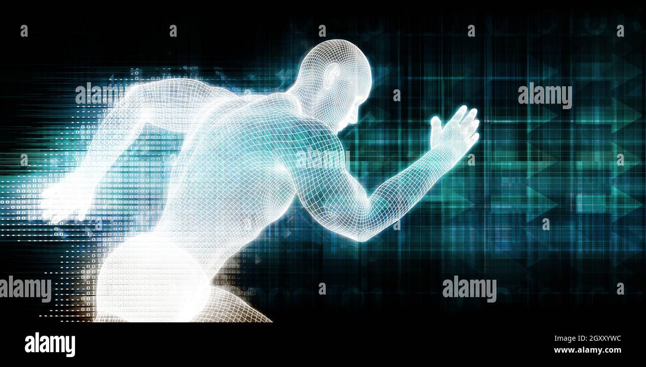Digital transformation entering future hi-res stock photography and ...
