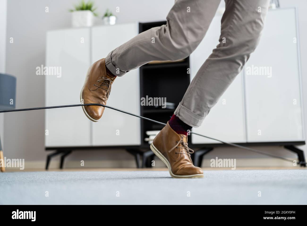 Cable stumble hi-res stock photography and images - Alamy