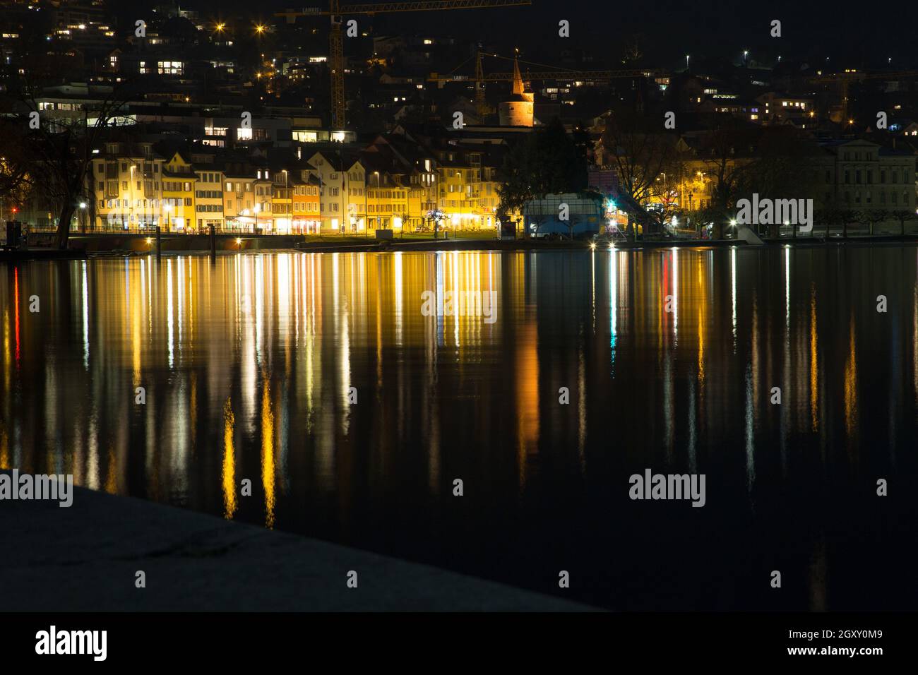 The famous Lake of Zug in Switzerland Stock Photo - Alamy