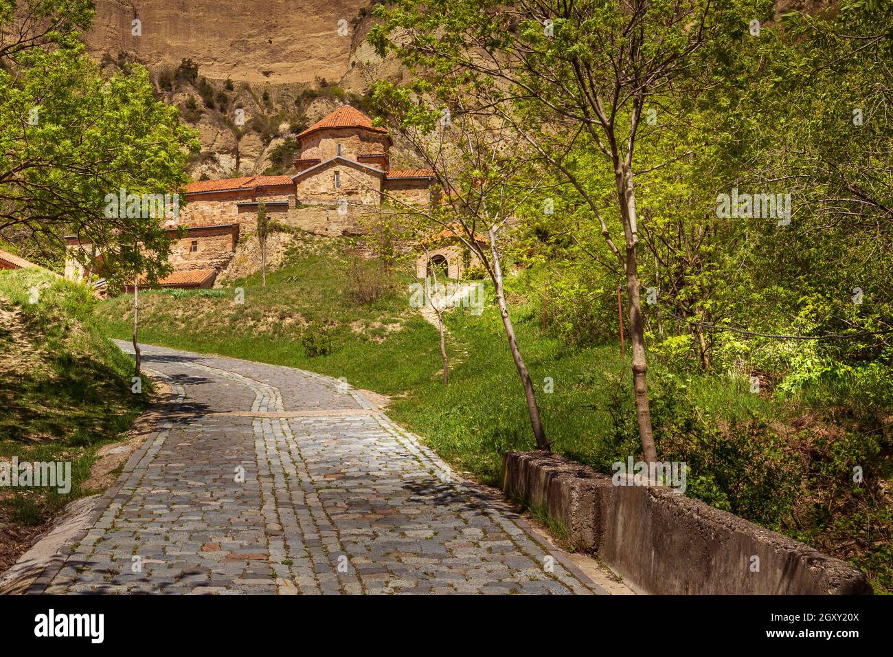 Shio-Mgvime Monastery, Medieval Monastic Complex In Limestone Canyon ...