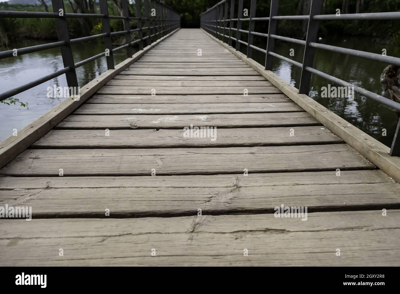 Detail of walkway for pedestrians, path and sport in nature Stock Photo ...