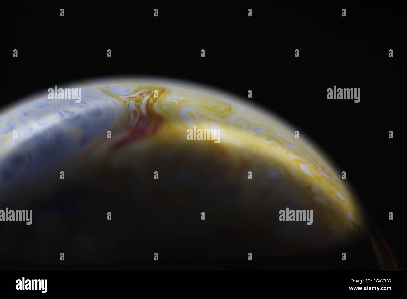 Planets colors effects space sphere abstract stellar soap funds Stock ...