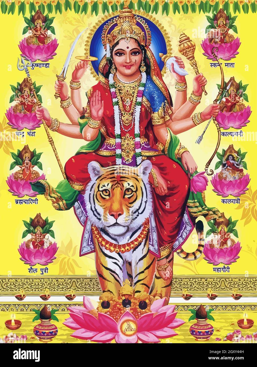 god Saraswati spiritual play veena holy culture music hinduism ...
