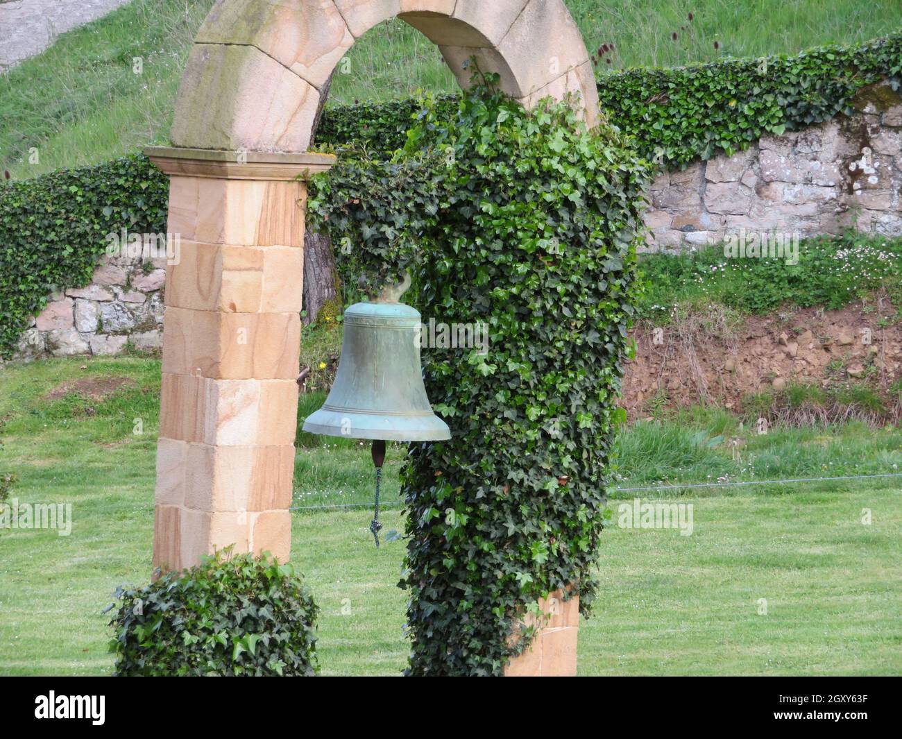 ancient bronze bell sound extravagant and loud and large Stock Photo ...