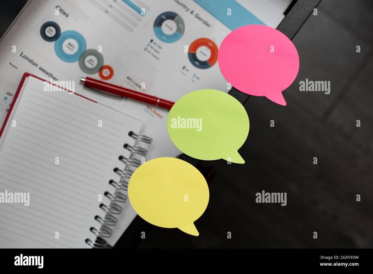 Thinking New Bright Ideas, Renewing Creativity And Inspiration Stock ...