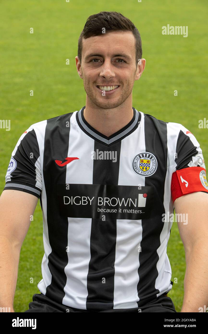 St Mirren's Joe Shaughnessy Stock Photo - Alamy