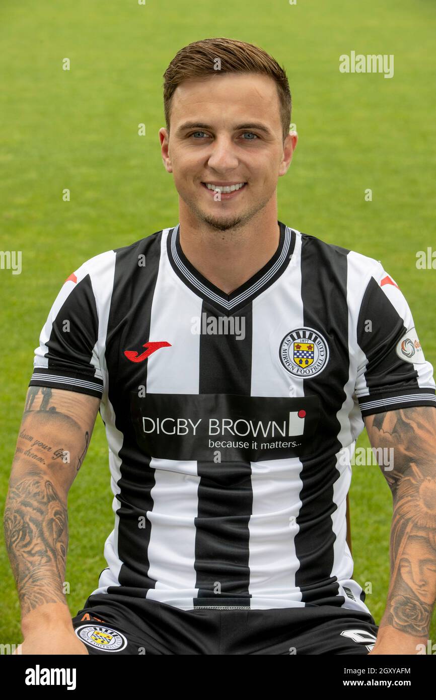 St Mirren's Eamonn Brophy Stock Photo - Alamy