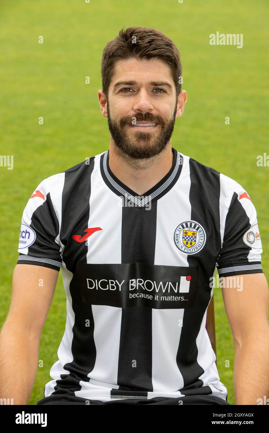 St Mirren's Ryan Flynn Stock Photo - Alamy