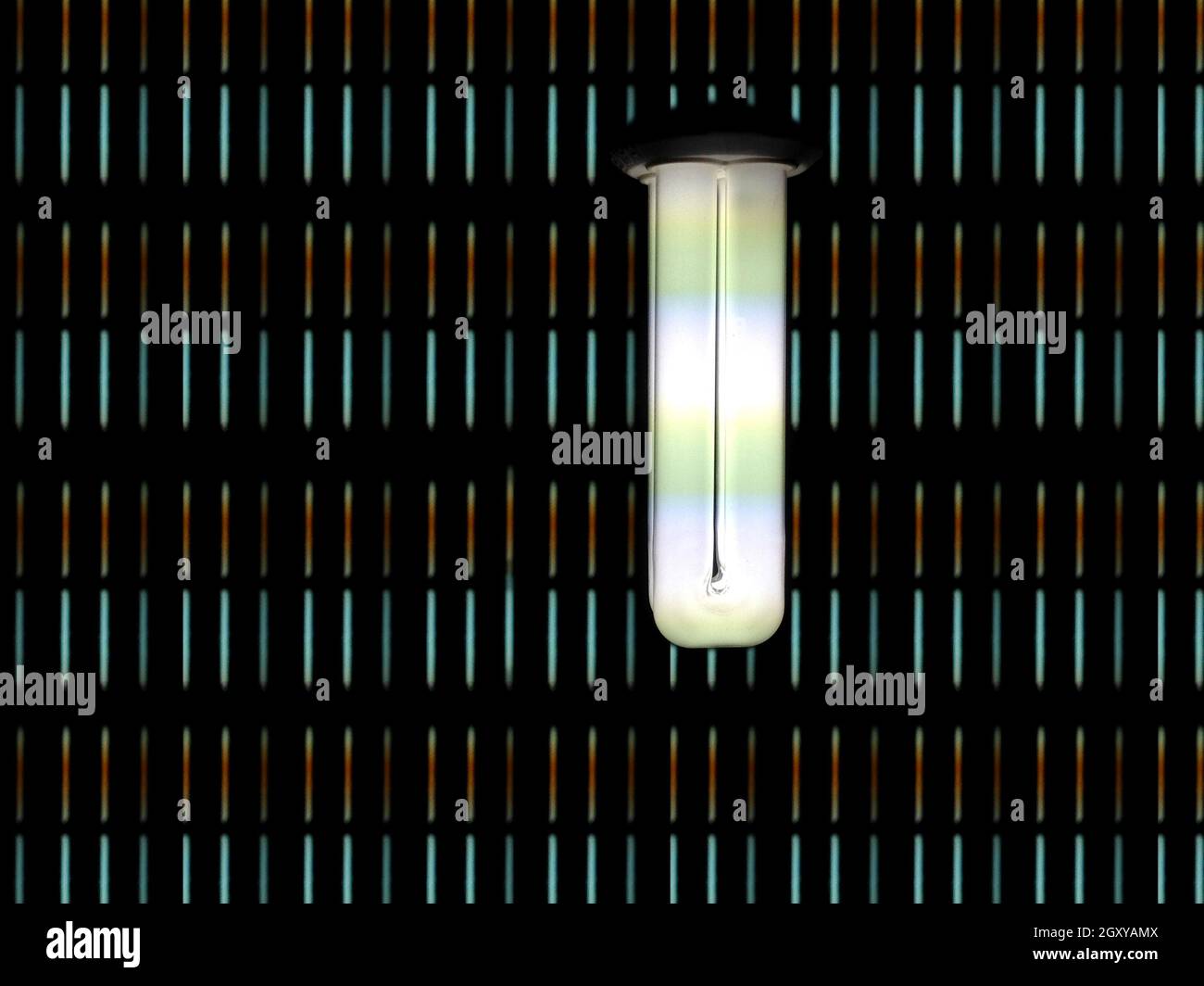Lightbulb cfl glowing energy hi-res stock photography and images - Alamy