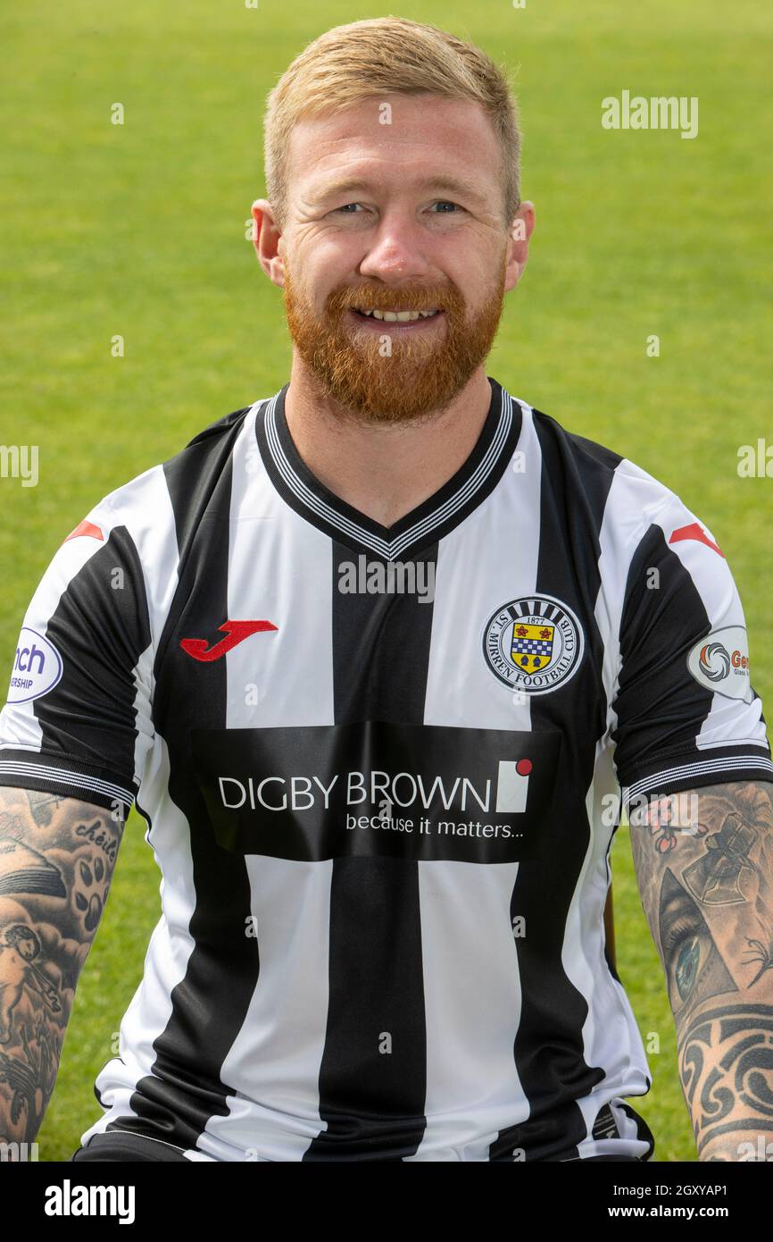 St Mirren's Alan Power Stock Photo - Alamy