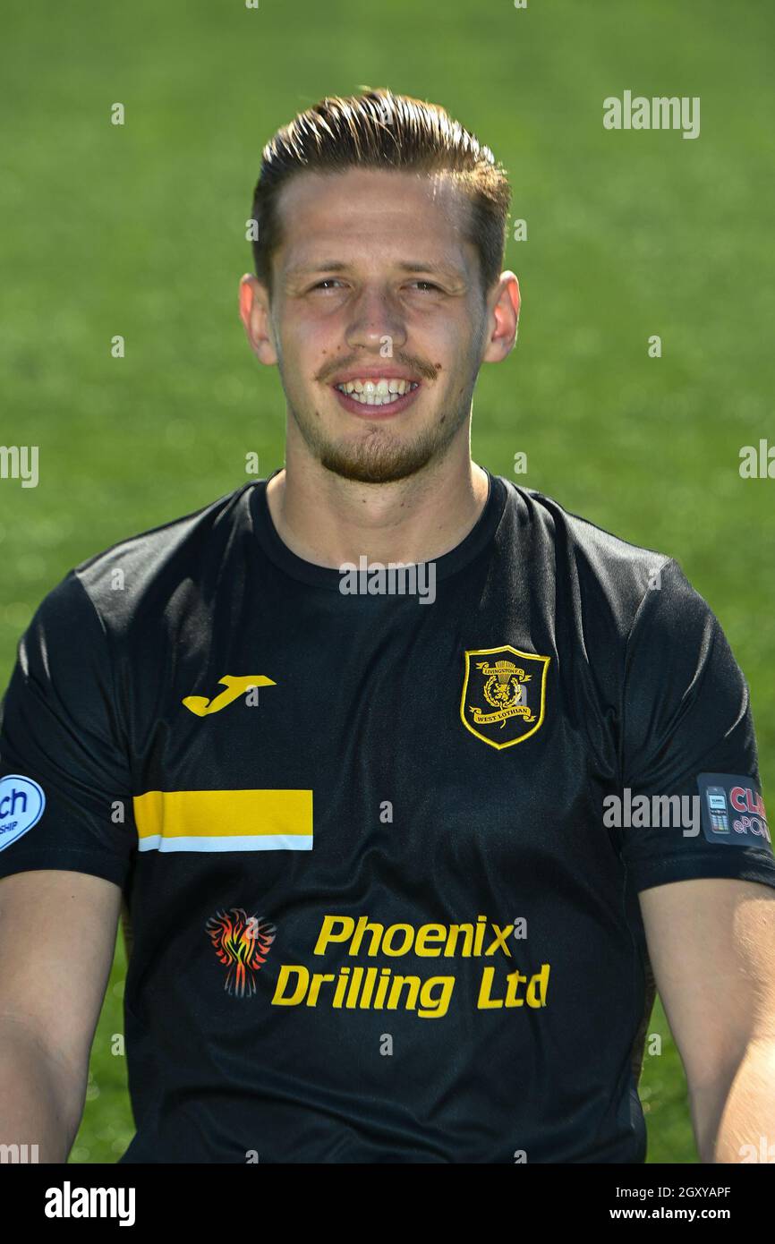 Livingston FC's Jack fitzwater Stock Photo - Alamy