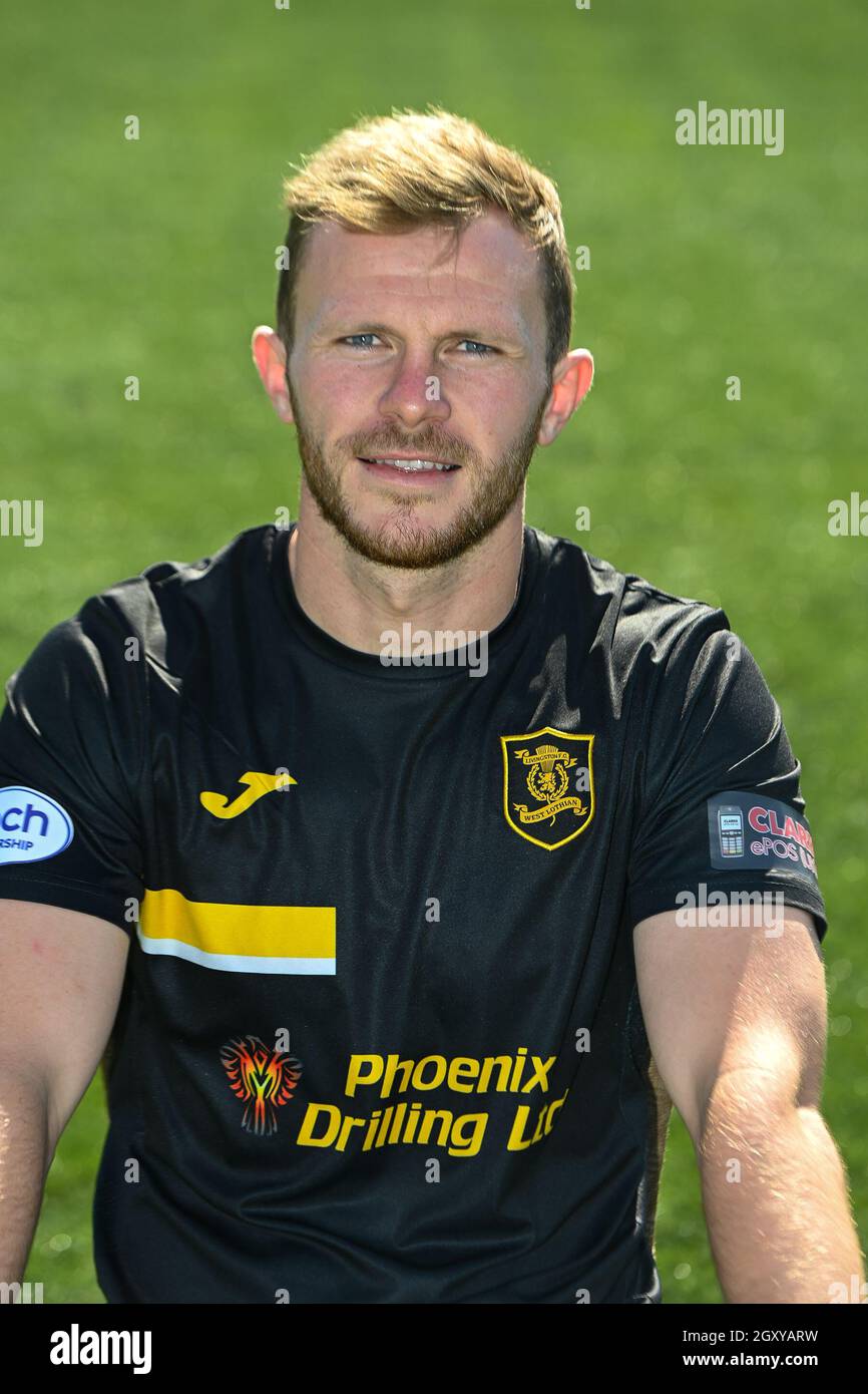 Livingston FC's Nicky devlin Stock Photo - Alamy