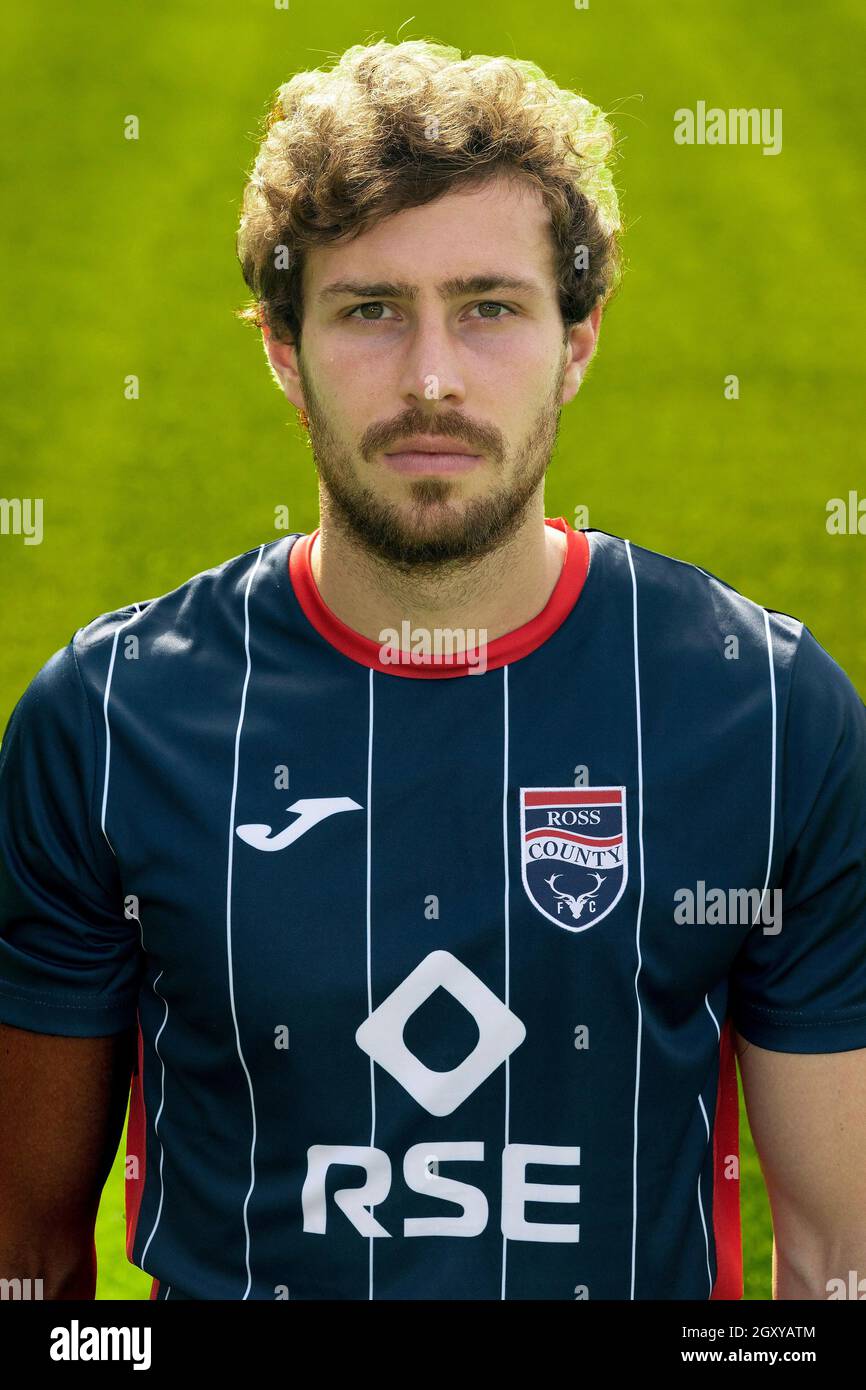 Ross County's David Cancola Stock Photo - Alamy