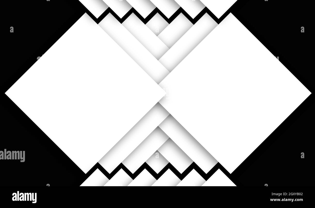 abstract concept design made of squares creating design by overlapping ...