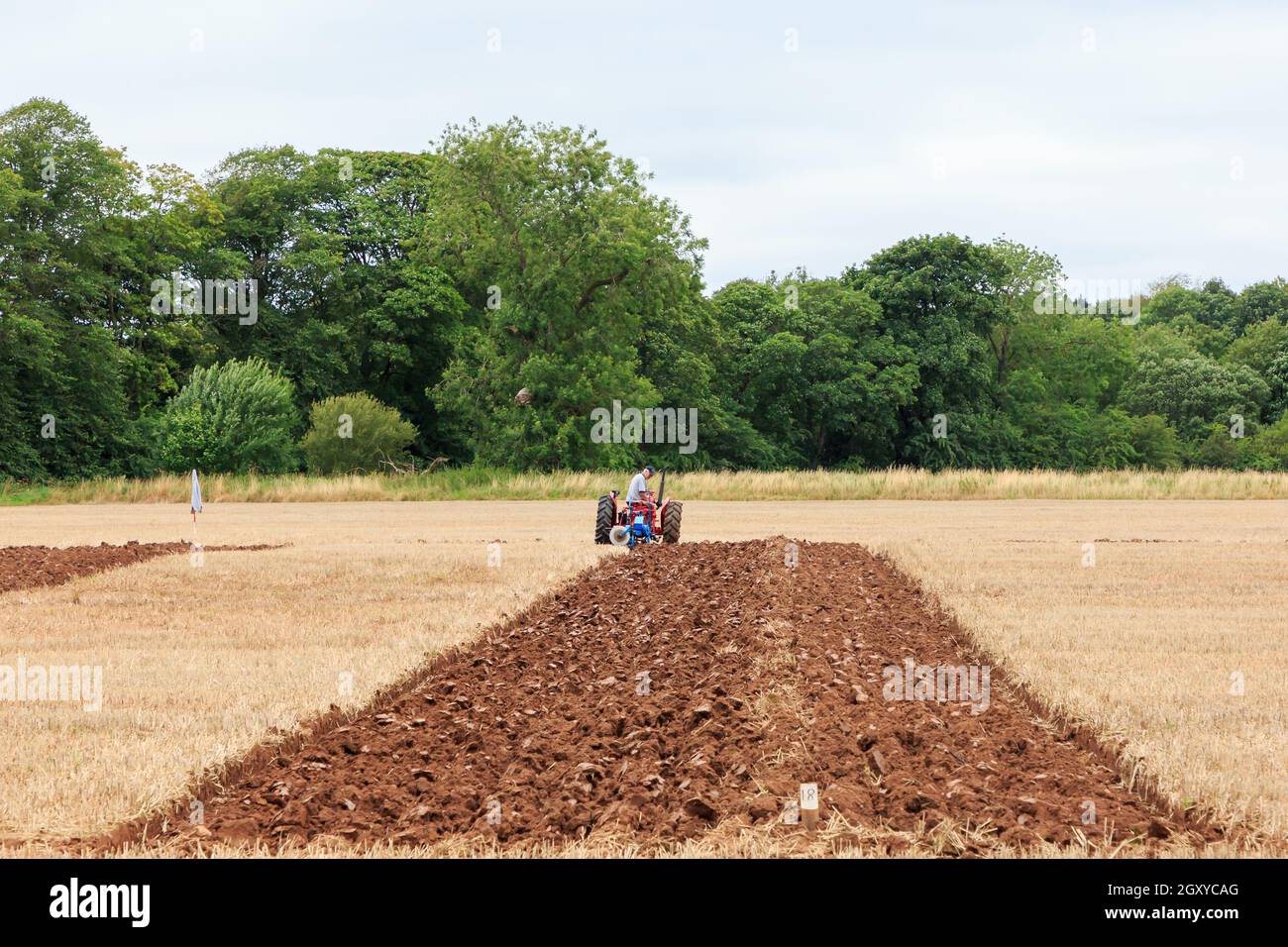 Middleshaw, Scotland - August 16, 2020 : Vintage Bolinder Munktell BM ...