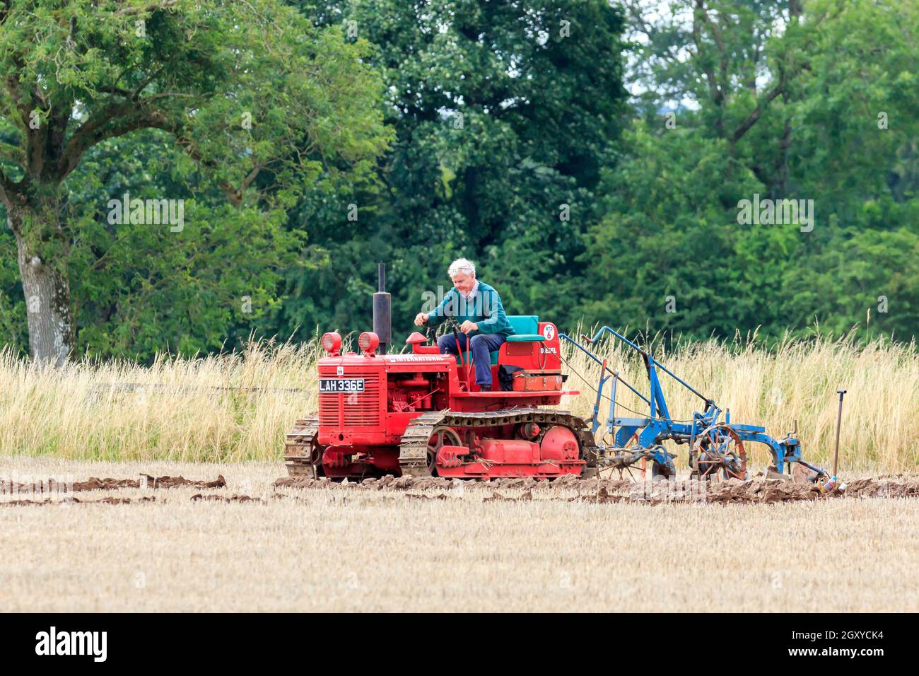 Middleshaw, Scotland - August 16, 2020 : Vintage International BTD 6 ...