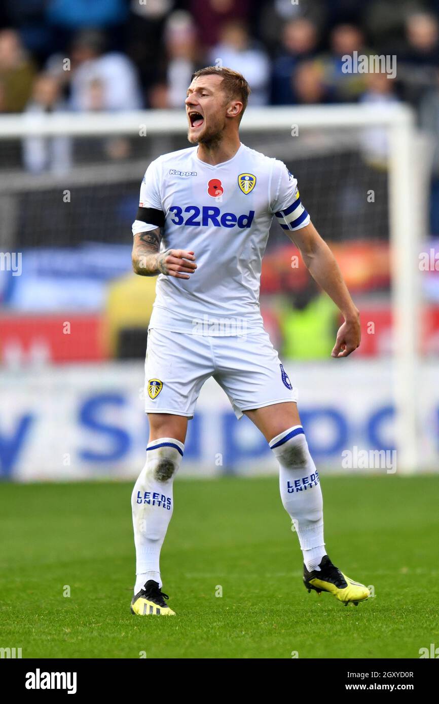 Leeds United's Liam Cooper Stock Photo - Alamy