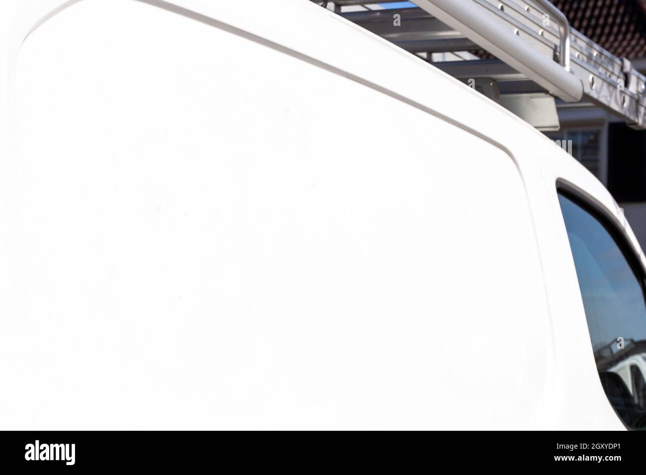 blank white work Van with copy space, transport car,bus,transportation ...