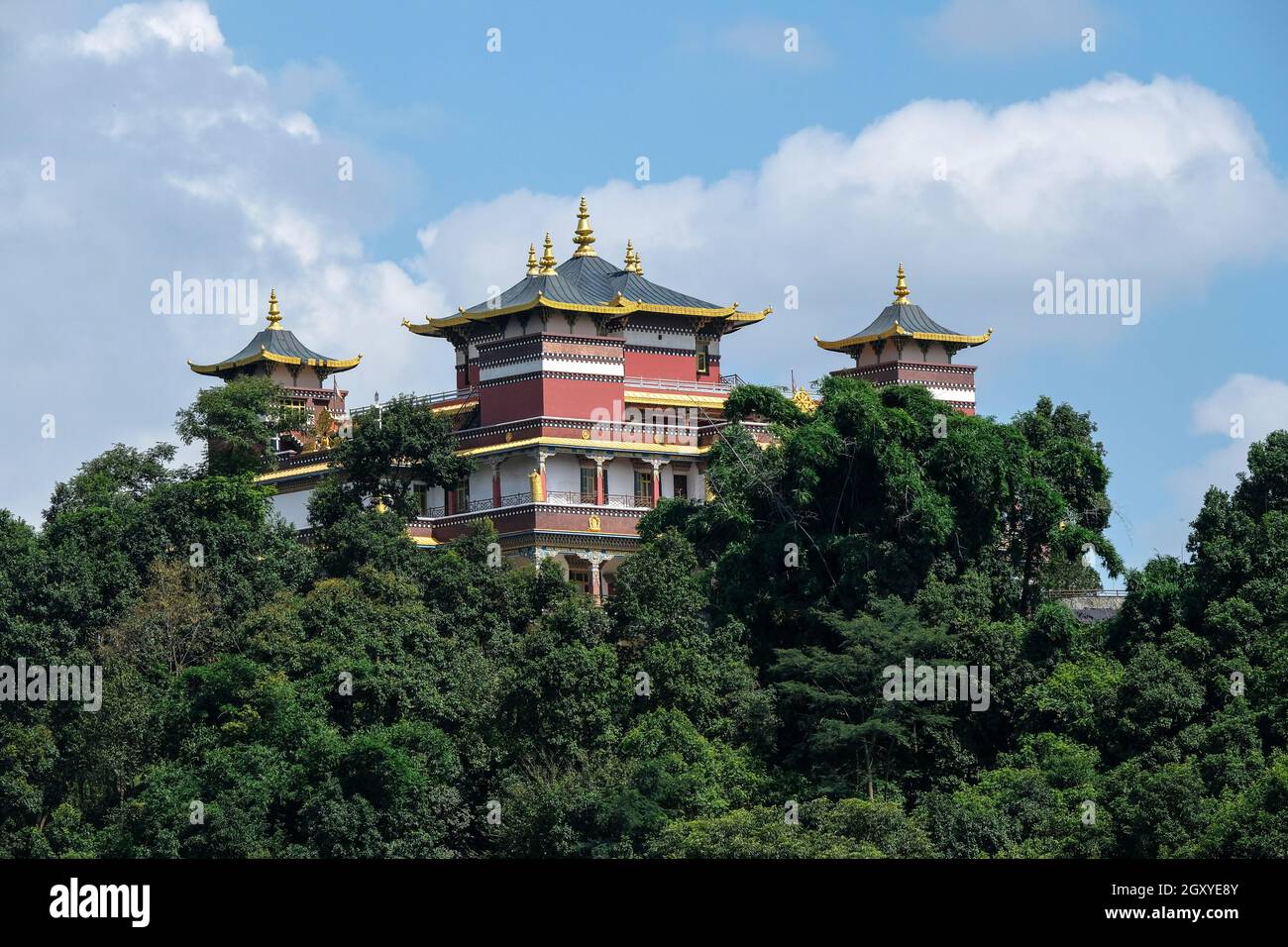 Kopan Monastery in the Kathmandu Valley, Nepal Stock Photo - Alamy