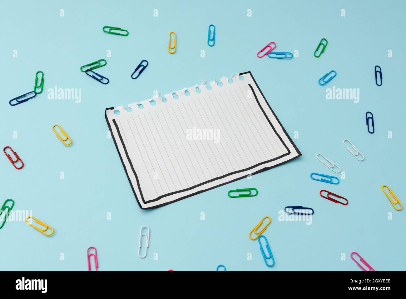 Colorful Office Supplies, Bright Workplace Stuff, Workshop Materials ...