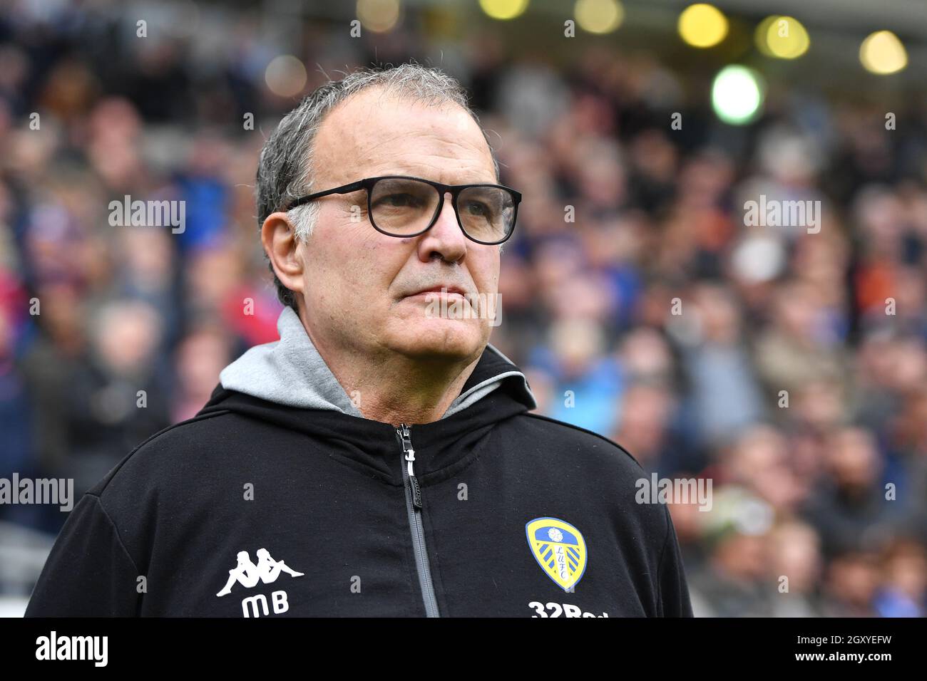 Leeds United manager Marcelo Bielsa Stock Photo - Alamy
